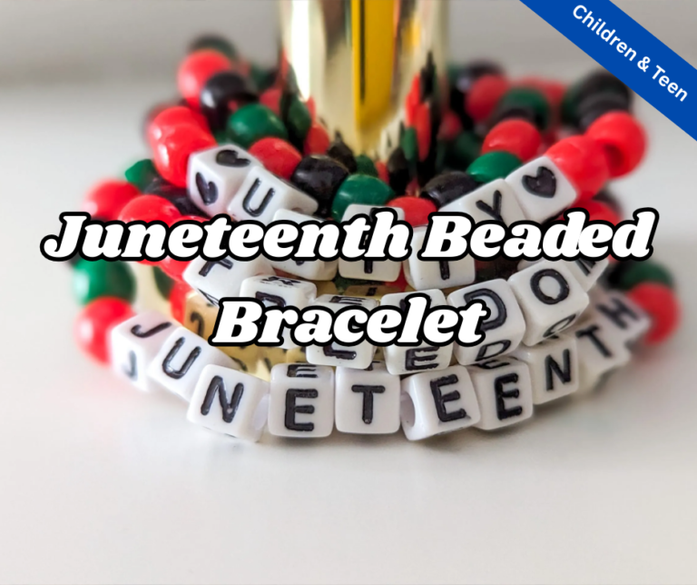 Juneteenth Beaded Bracelet - Explore Alexandria Pineville Louisiana