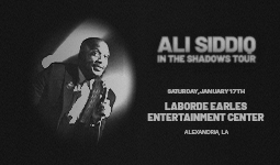 Ali Siddiq: In the Shadows - Explore Alexandria Pineville Louisiana